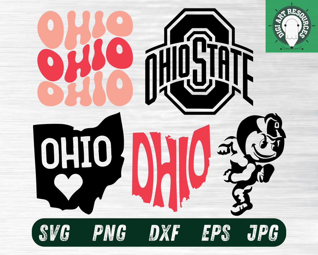 Ohio Svg, Ohio Svg Bundle, Ohio State Svg, Ohio State Png, Patriotic ...