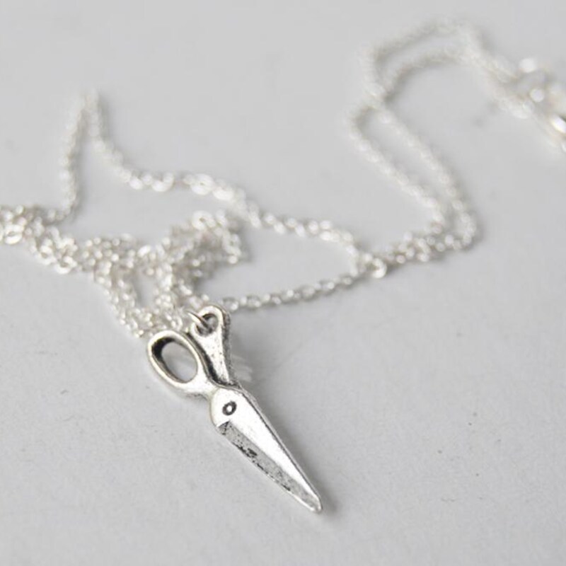 Scissor Necklace - Etsy