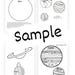 Solar System Mini Unit Study, Kids 6 Space Study Packet - Etsy