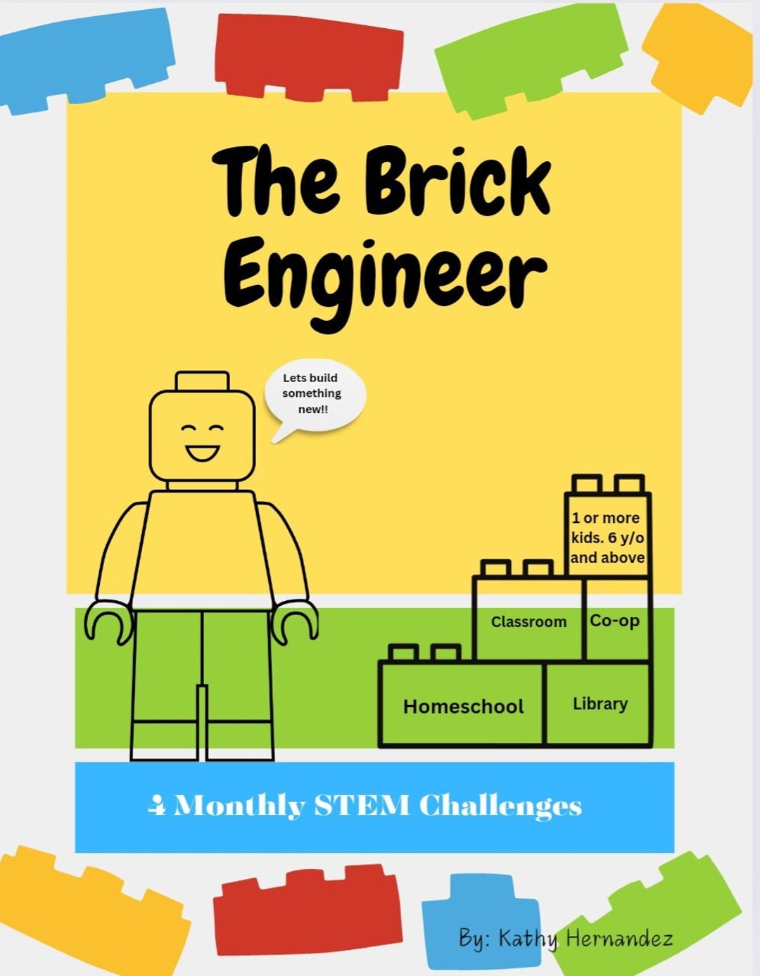 Monthly STEM Challenge Calendar for Kids 6, Digital Download - Etsy