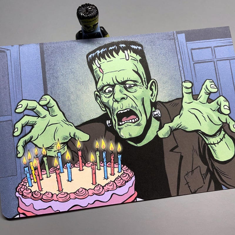 Fire Frankenstein - Etsy