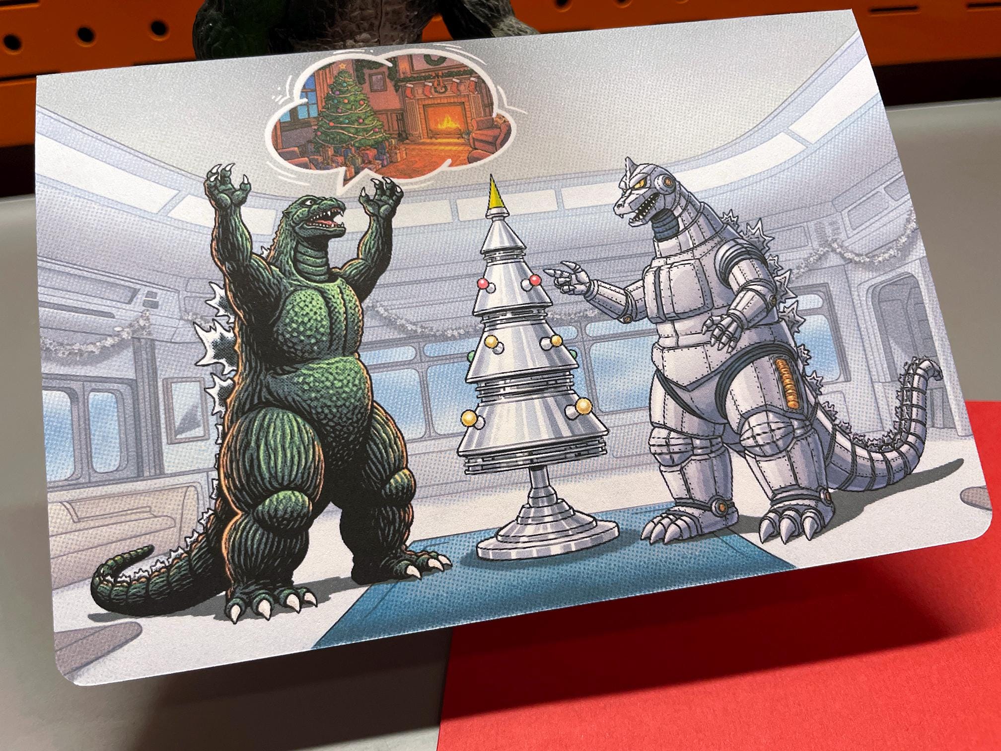 Godzilla and Mechagodzilla Have Different Ideas for Decorating ...