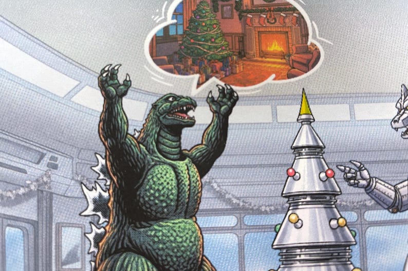 Godzilla and Mechagodzilla Have Different Ideas for Decorating ...
