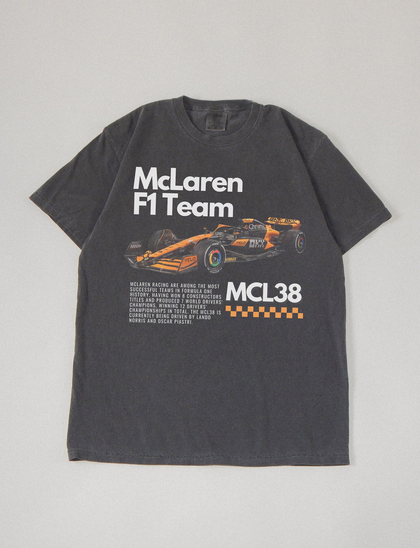 Mclaren F1 T-shirt, Lando Norris Shirt, Racing Team Sweatshirt, Driver ...