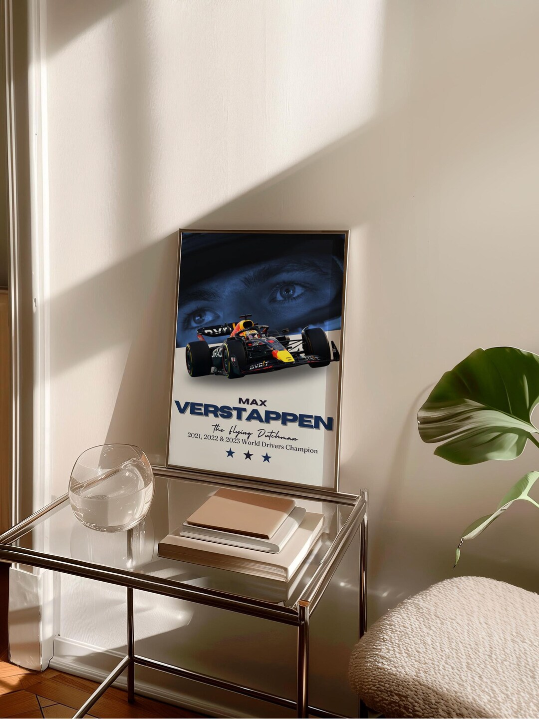 Max Verstappen Poster Formula 1 Wall Art Max Verstappen Sim Racing ...