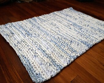 Rag Rug Runner - Etsy