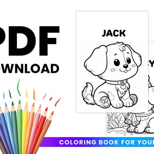 Animal Alphabet Coloring Book, Alphabet Coloring Book, Minimalist, Easy ...