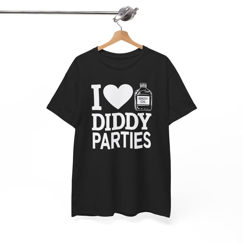 I Love Diddy Parties, T-shirt, A Slick Tribute to Wild Nights - Etsy
