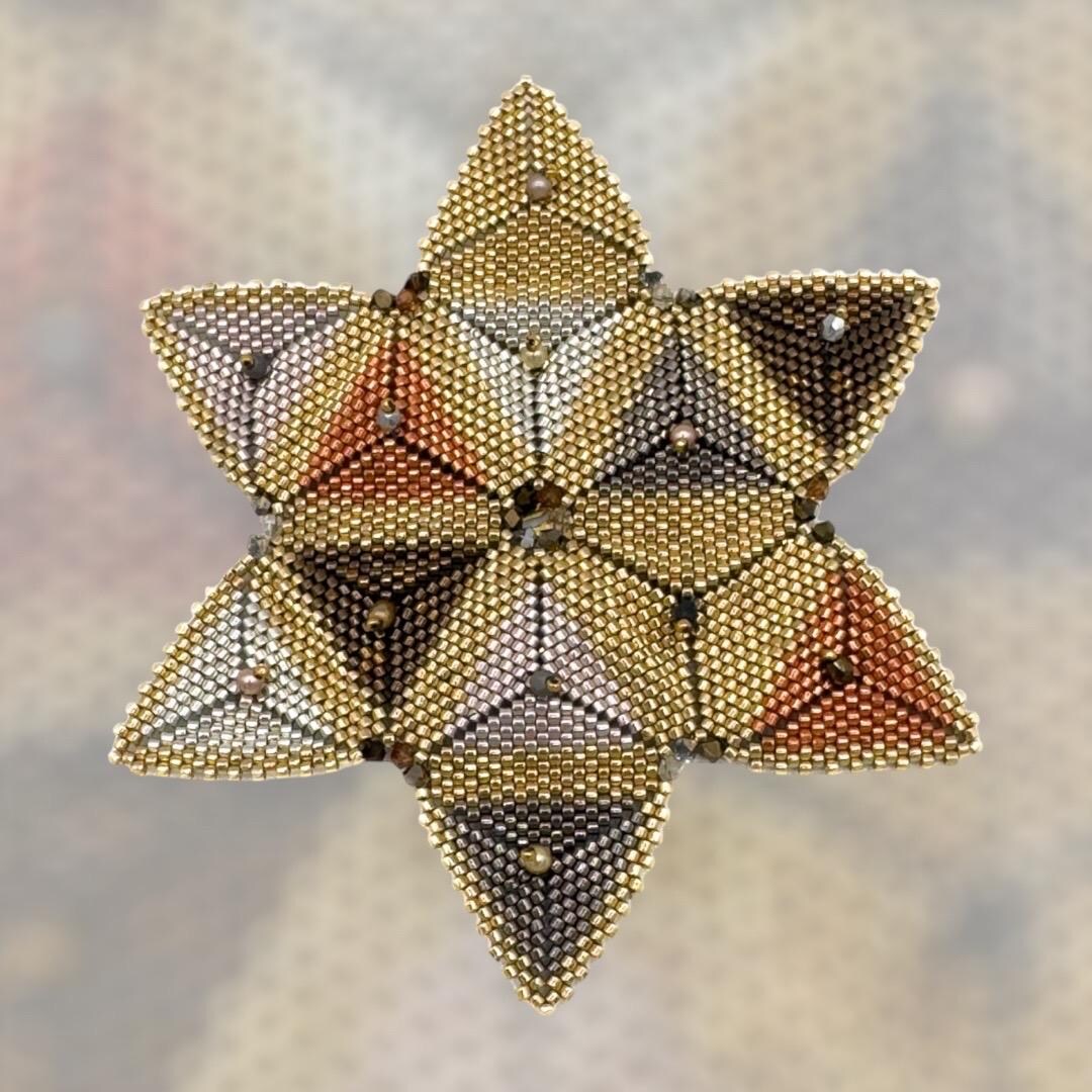 Star of David All Metals Yamaka Woman Seed Beads Jewish Synagogue ...