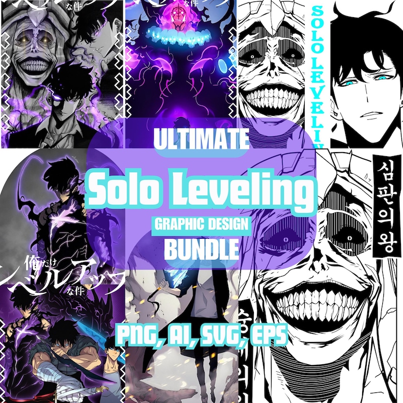 Solo Levelling Png - Etsy