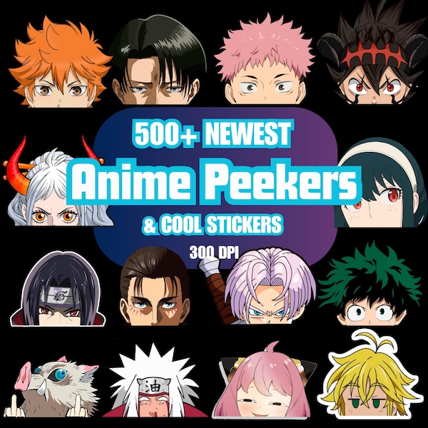 Anime Bumper Sticker - Etsy