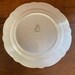 Vintage Blair China Plate, 1920s Bone China, Orange & Blue Roses ...