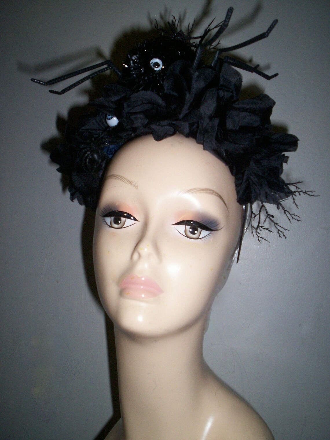 Spiderheaddress Spiderheadpiece Gothic Headdress Gothic Headpiece ...