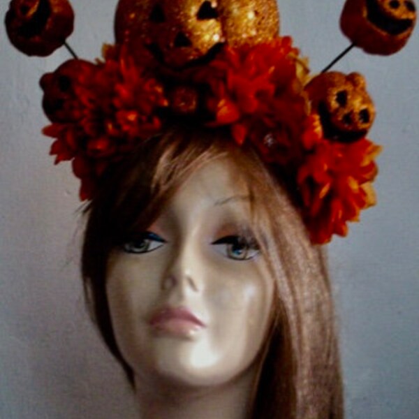 Spider Headdress Halloween Headdress Handmade Velvet Spider Fascinator ...