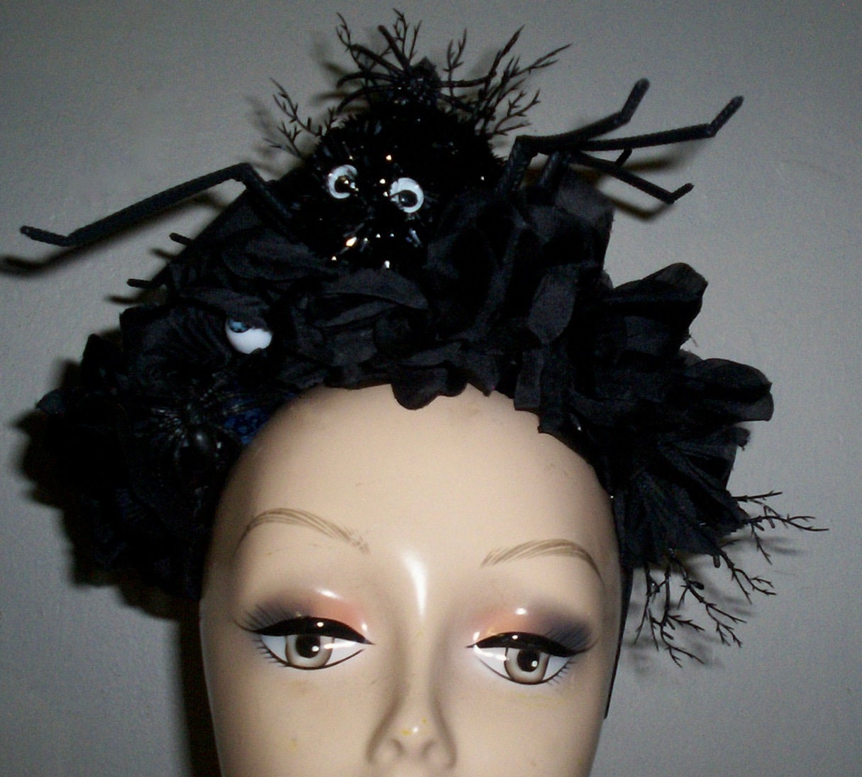 Spiderheaddress Spiderheadpiece Gothic Headdress Gothic Headpiece ...