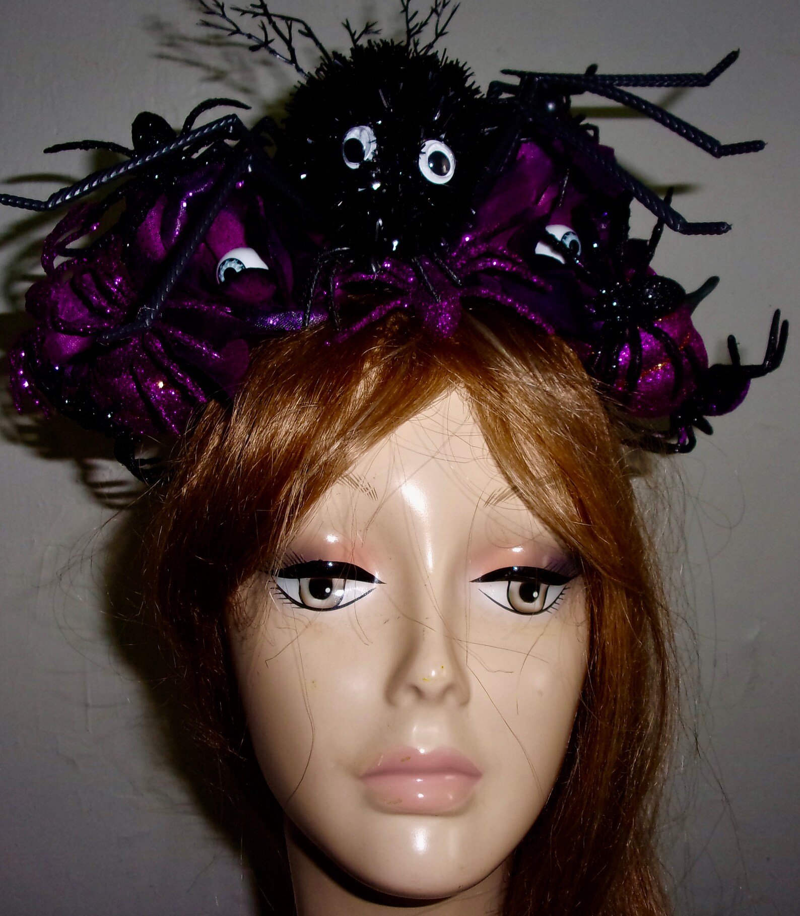 Spider Headdress Spider Headpiece Gothic Headdress Gothic Headpiece ...