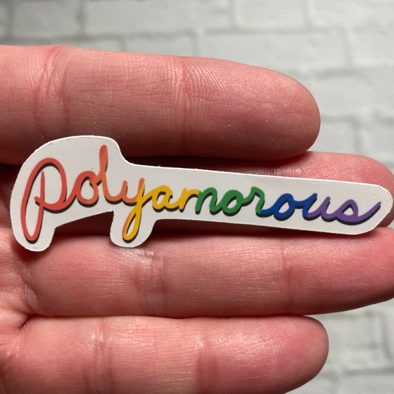 Polyamorous Vinyl Sticker | Etsy