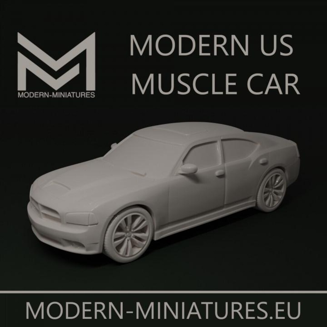 Modern US Muscle Car Modern Miniatures.eu Miniature Wargaming 28mm 32mm ...