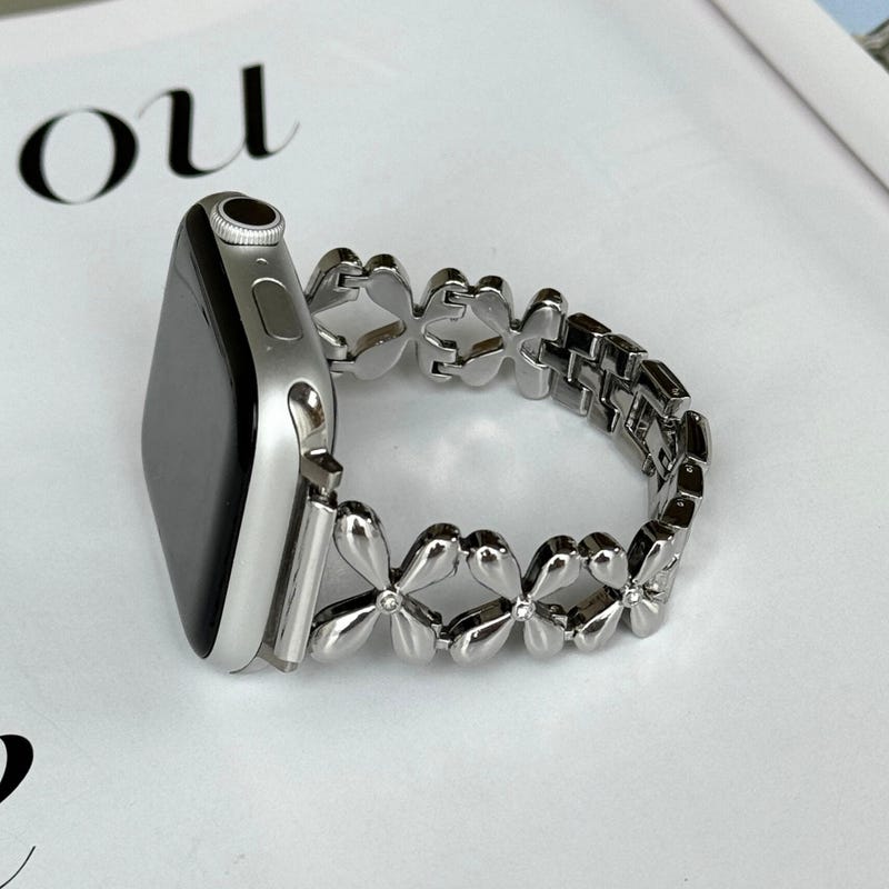 Womens Watch Silver Pretty - Etsy