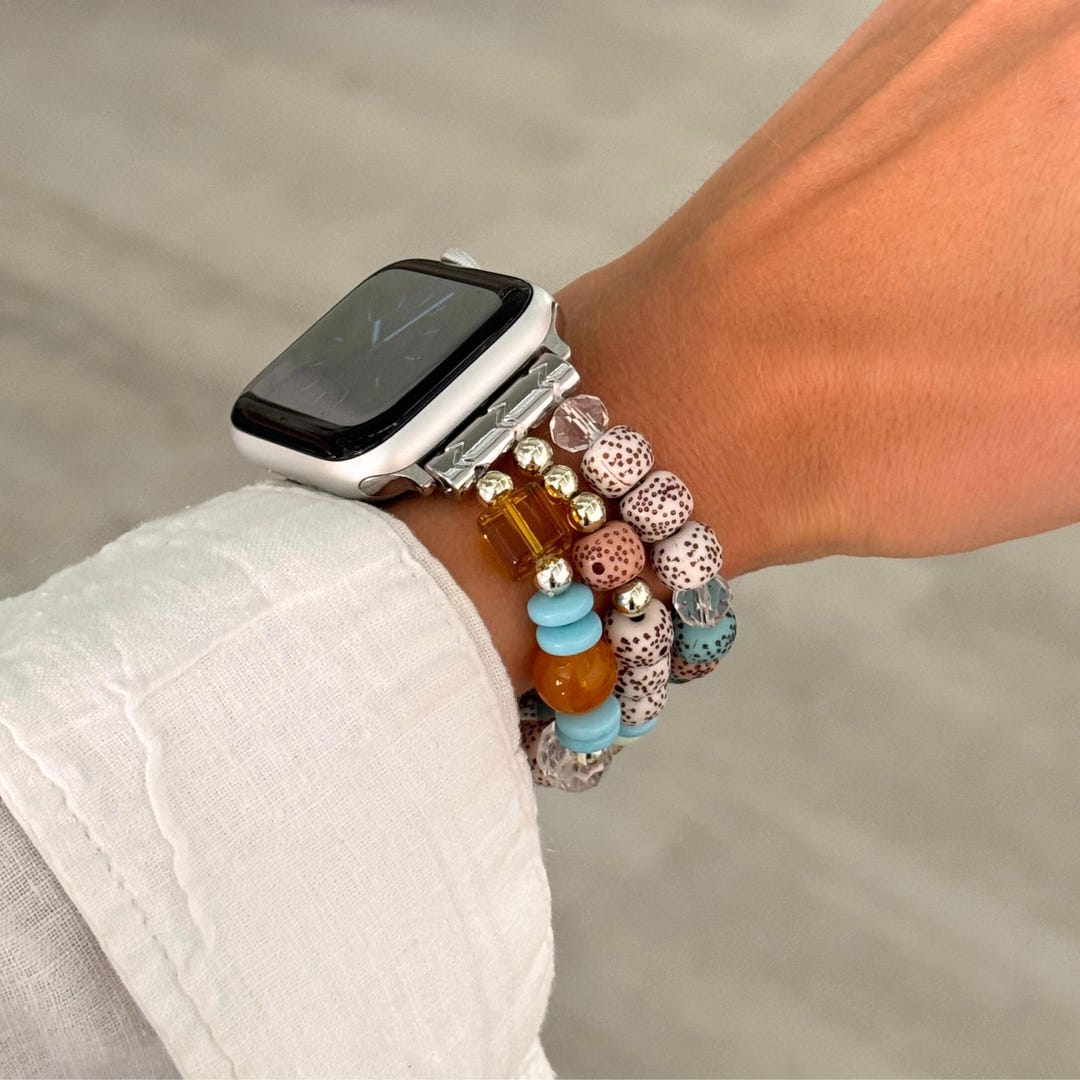 Handmade Apple Watch Band, Iwatch Loop Strap 45mm 44mm 42mm 41mm 40mm ...