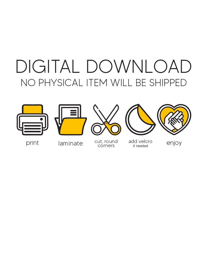 Matching Funny Shapes Velcro for Toddlers two Difficulty Levels - Etsy