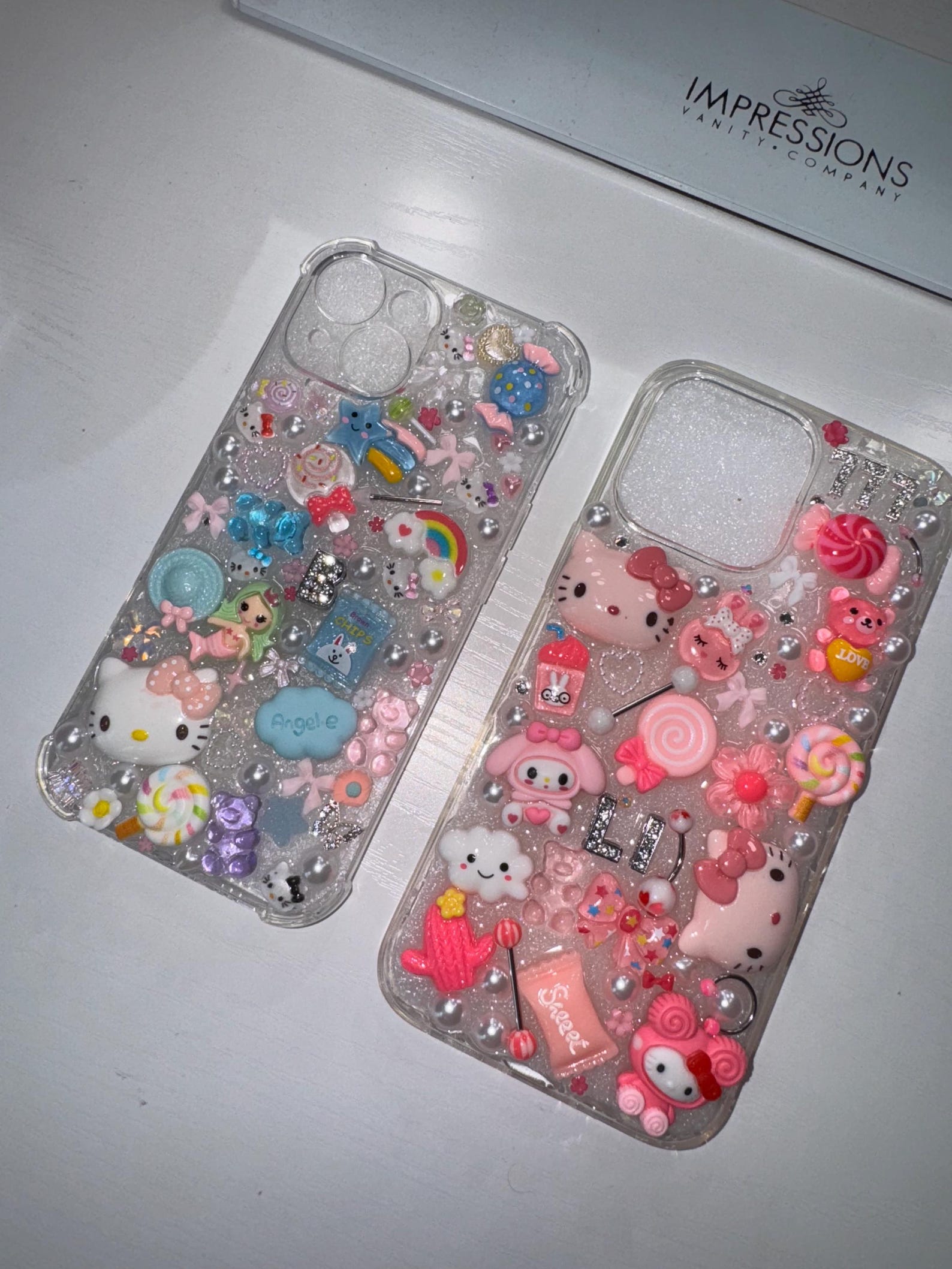 Trendy Charm Phone Case, Personalized Junk Style - Etsy