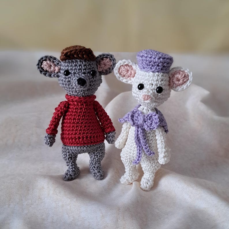 Tough Mouse - Crochet Pattern - Etsy