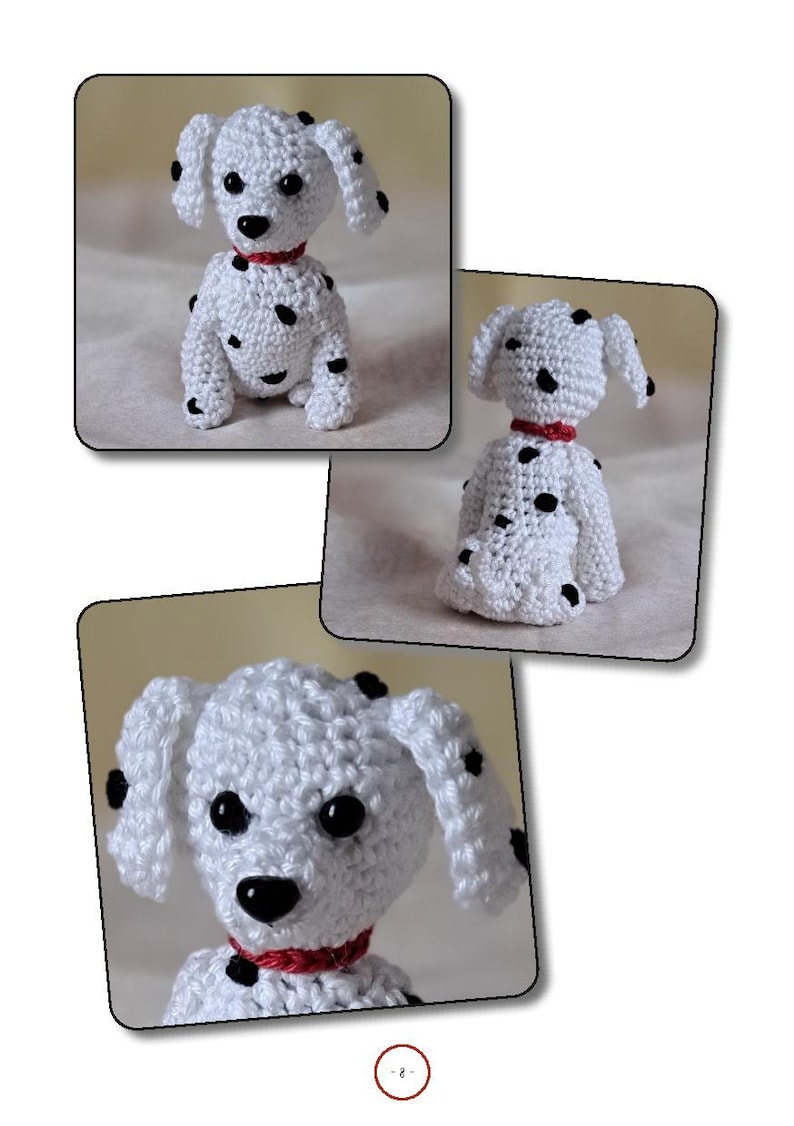 Dalmatians Crochet Pattern - Etsy