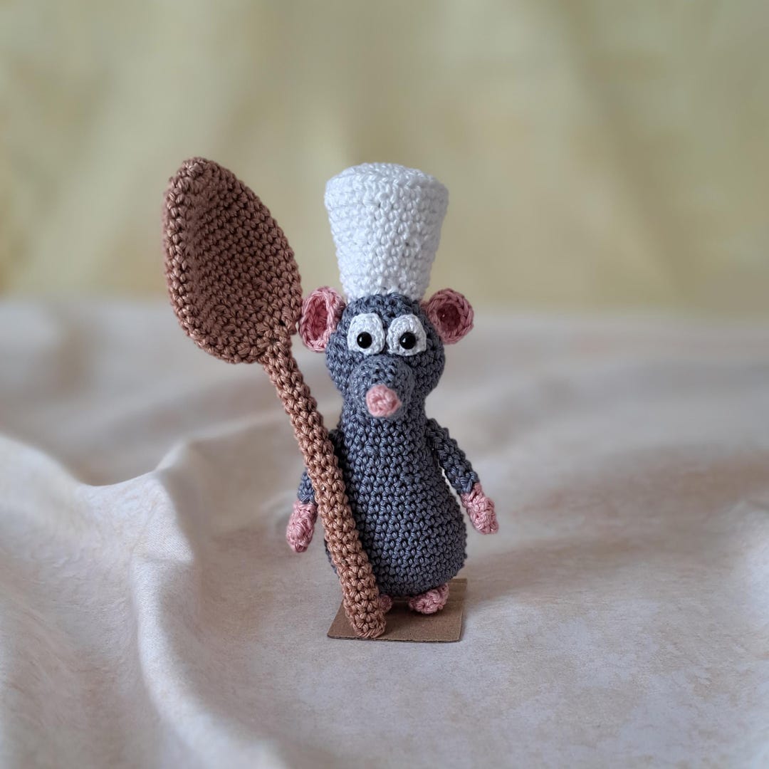 Cooking Rat - Crochet Pattern - Etsy