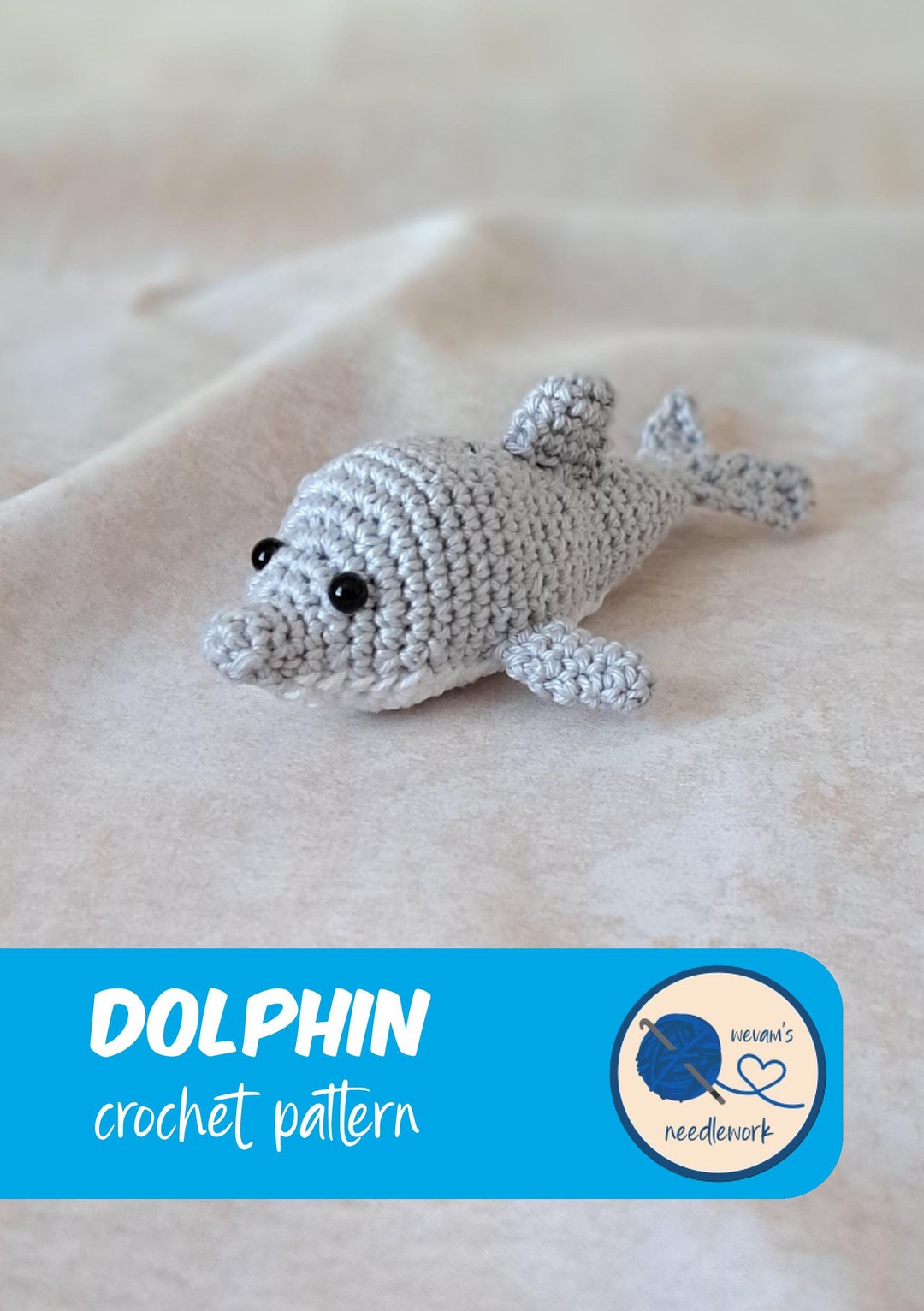 Dolphin - Crochet Pattern - Etsy