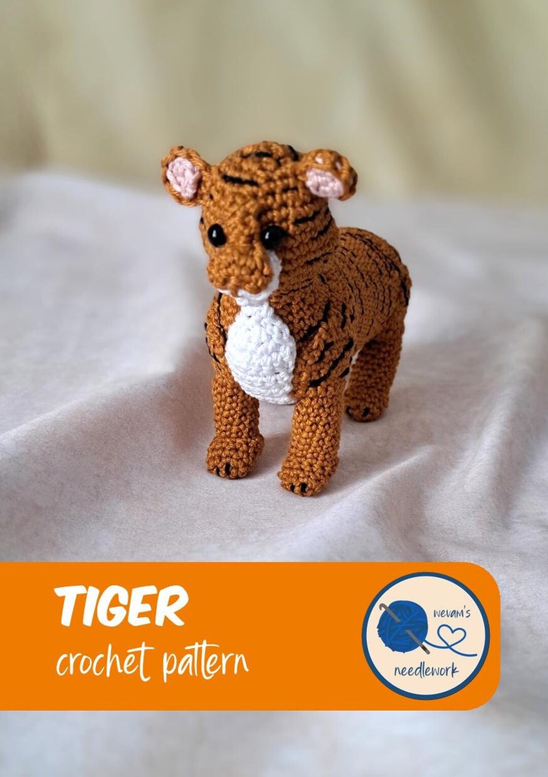 Tiger - Crochet Pattern - Etsy