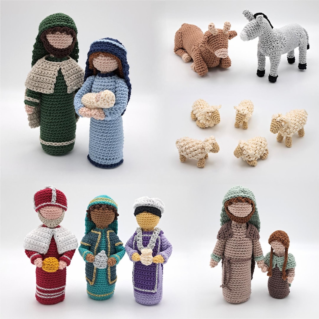 Nativity Scene - Crochet Pattern - Etsy