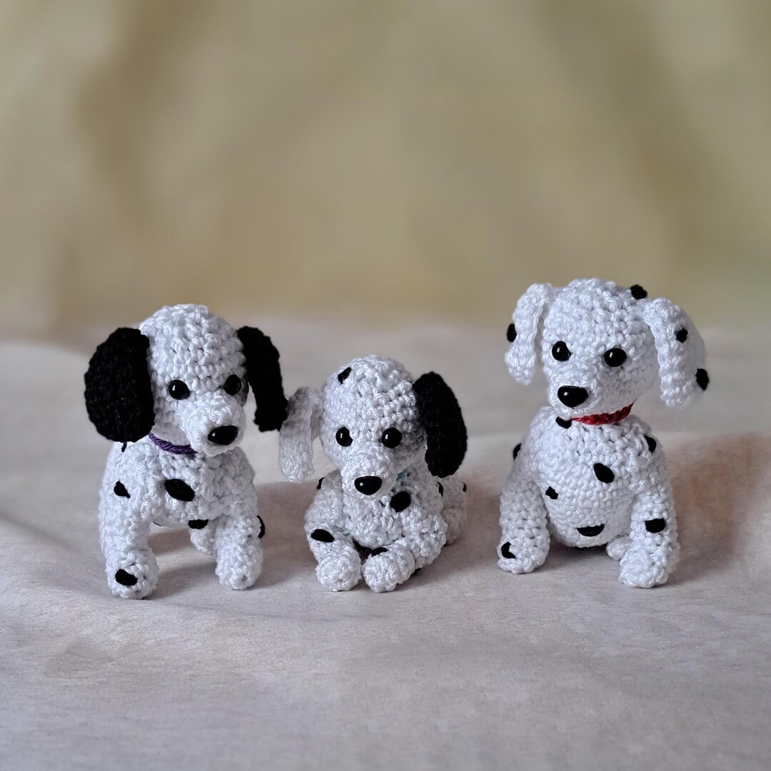 Dalmatians - Crochet Pattern - Etsy