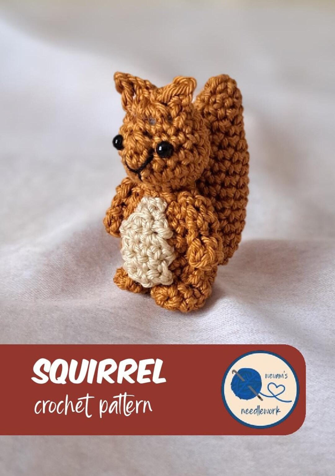 Squirrel - Crochet Pattern - Etsy