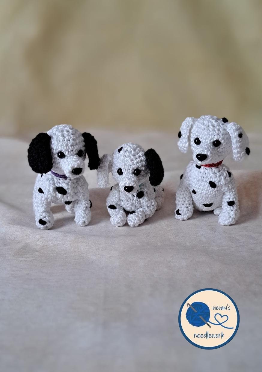 Dalmatians Crochet Pattern - Etsy