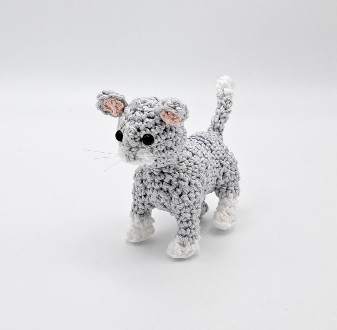 Cat - Crochet Pattern - Etsy