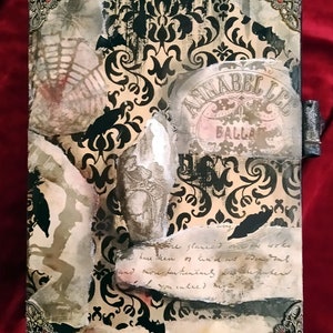 Edgar Allen Poe, Wooden Hideaway Book Box. Hidden Safe Box, Hollow ...