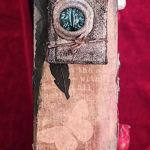 Edgar Allen Poe, Wooden Hideaway Book Box. Hidden Safe Box, Hollow ...