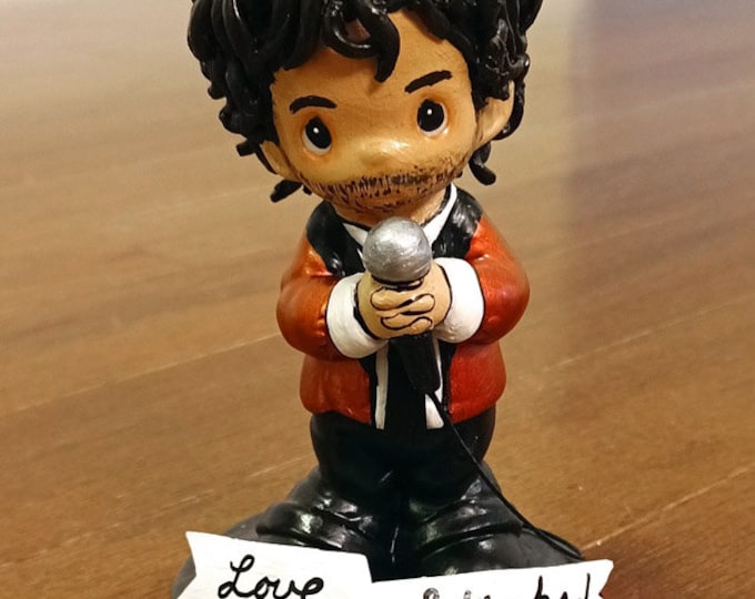 Altered Precious Moments the Wedding Singer Robbie Hart, Love Stinks - Etsy