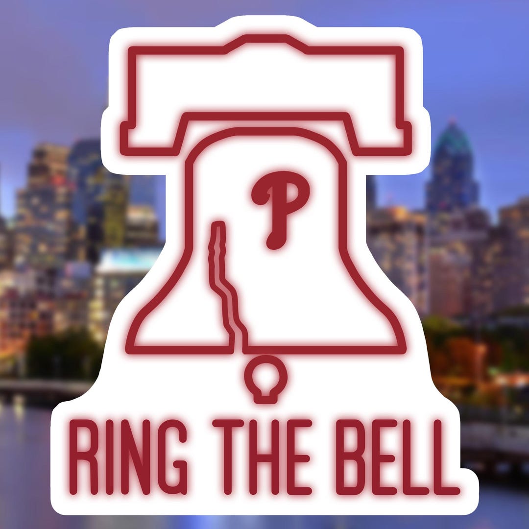 Philadelphia Phillies Ring the Bell Sticker - Etsy