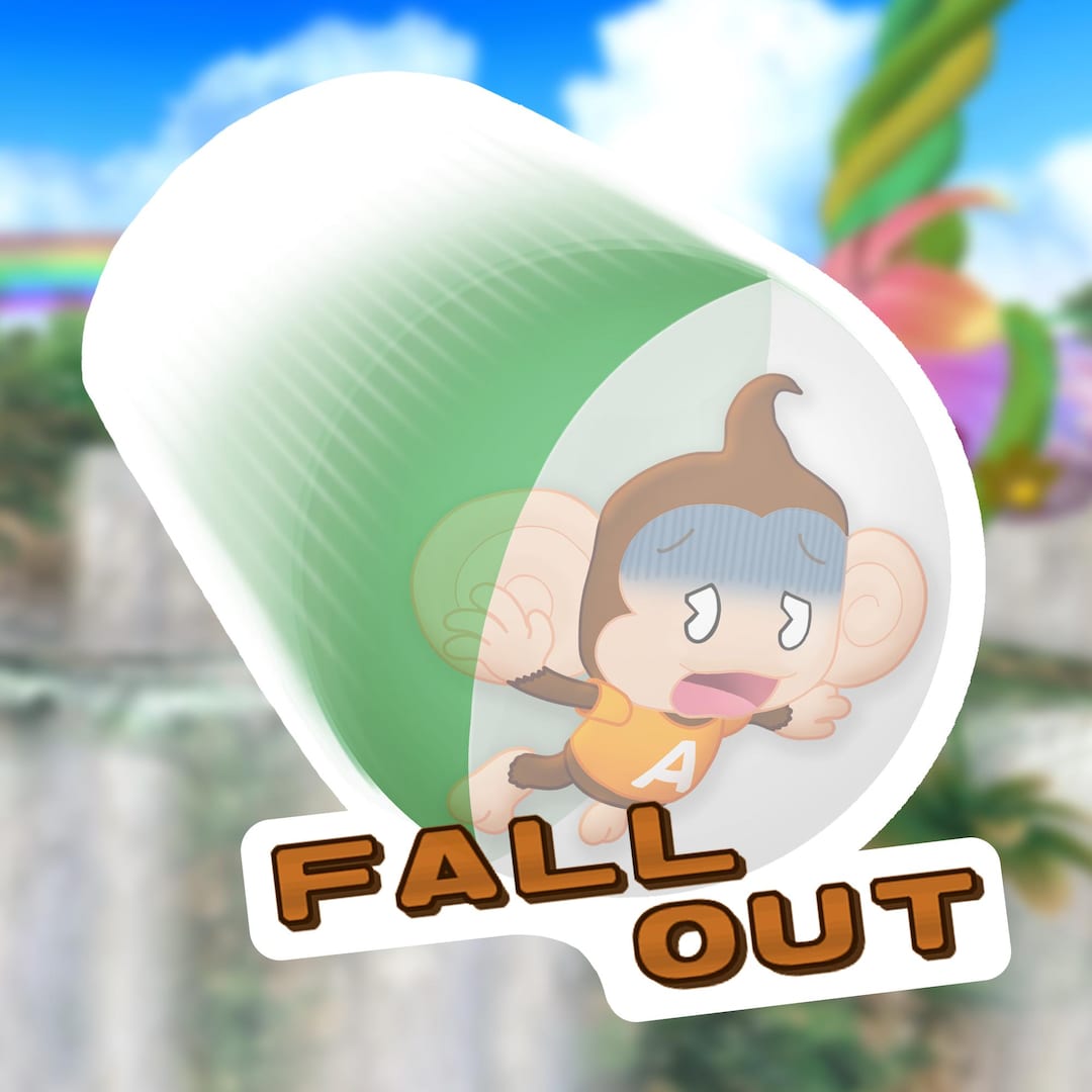 Super Monkey Ball Aiai Fall Out Sticker - Etsy