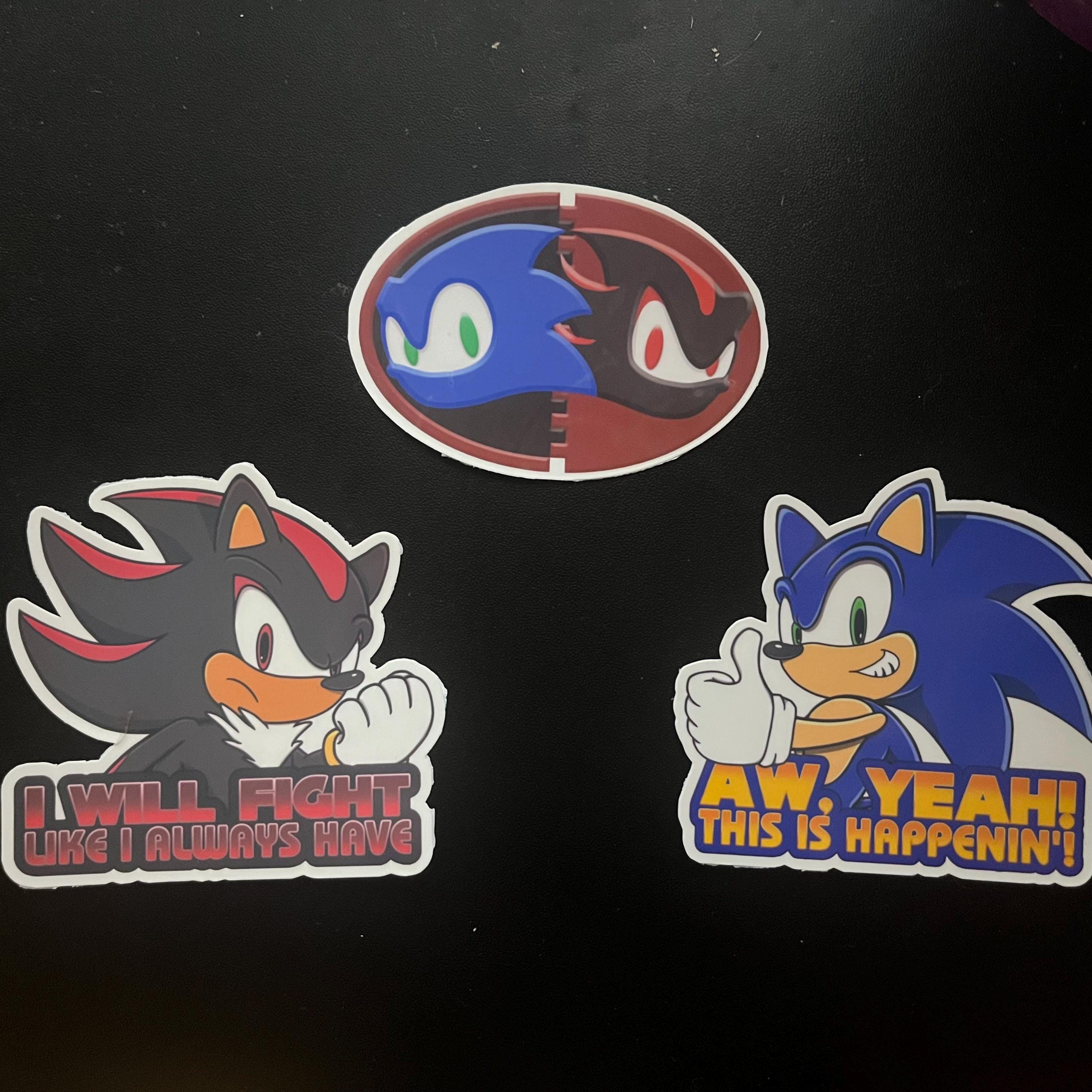 Sonic X Shadow Generations Sticker Pack - Etsy