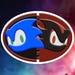 Sonic X Shadow Generations Sonic and Shadow Emblem Sticker - Etsy