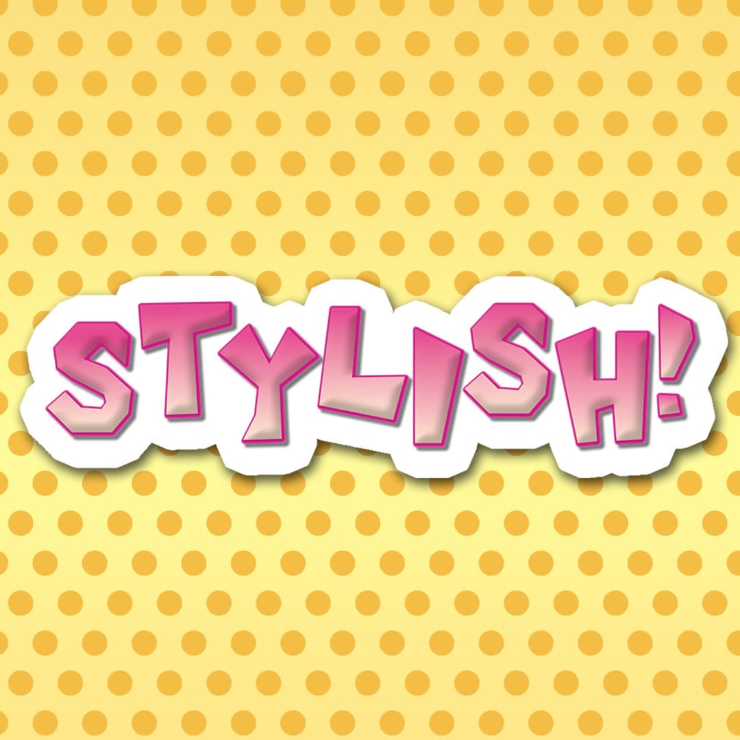 Paper Mario Stylish Sticker - Etsy