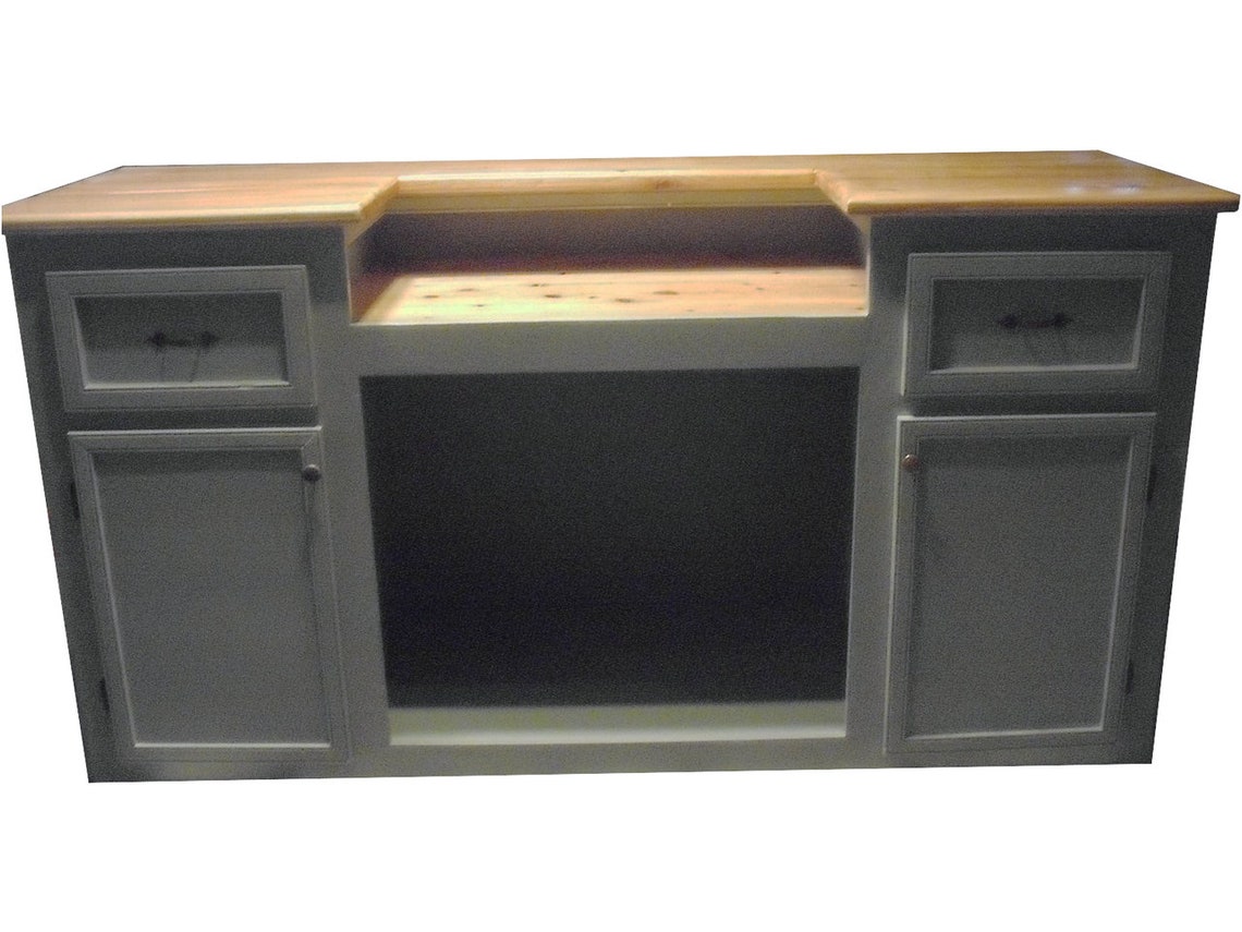 Mid Century 2 Tier Well Store Counter -desk - Etsy