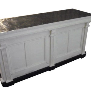 French Antique Repro Check Out Counter/ Reception Desk/ Cash Wrap ...