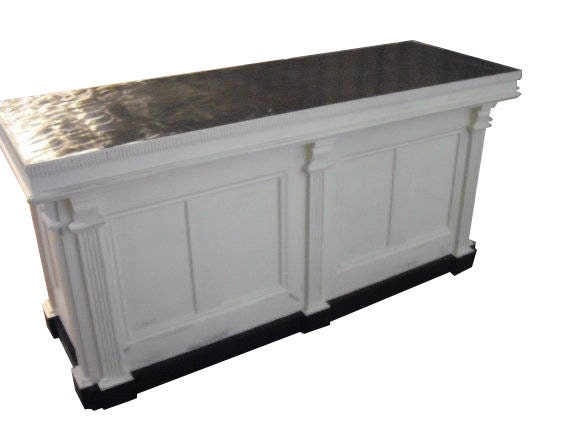 French Antique Repro Check Out Counter/ Reception Desk/ Cash Wrap ...