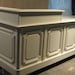 French Antique Repro Check Out Counter/ Reception Desk/ Cash Wrap ...