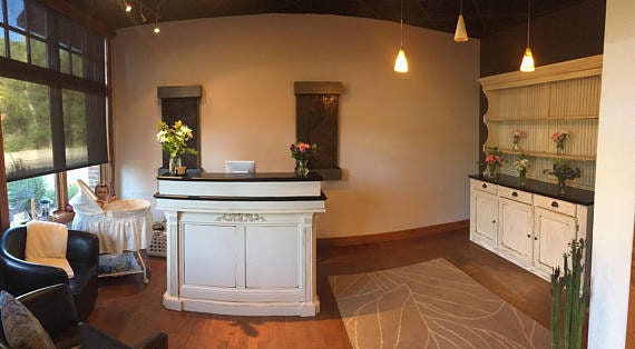 Medium Reception Desk French Antique Repro. - Etsy