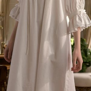 Women's Ruffle Sleepwear Dress | Loose Lace Stylish Loungewear ...